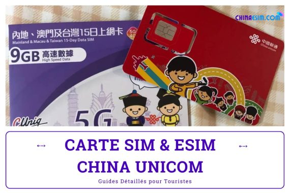 Carte SIM China Unicom: Meilleur Guide 2025 pour les Touristes