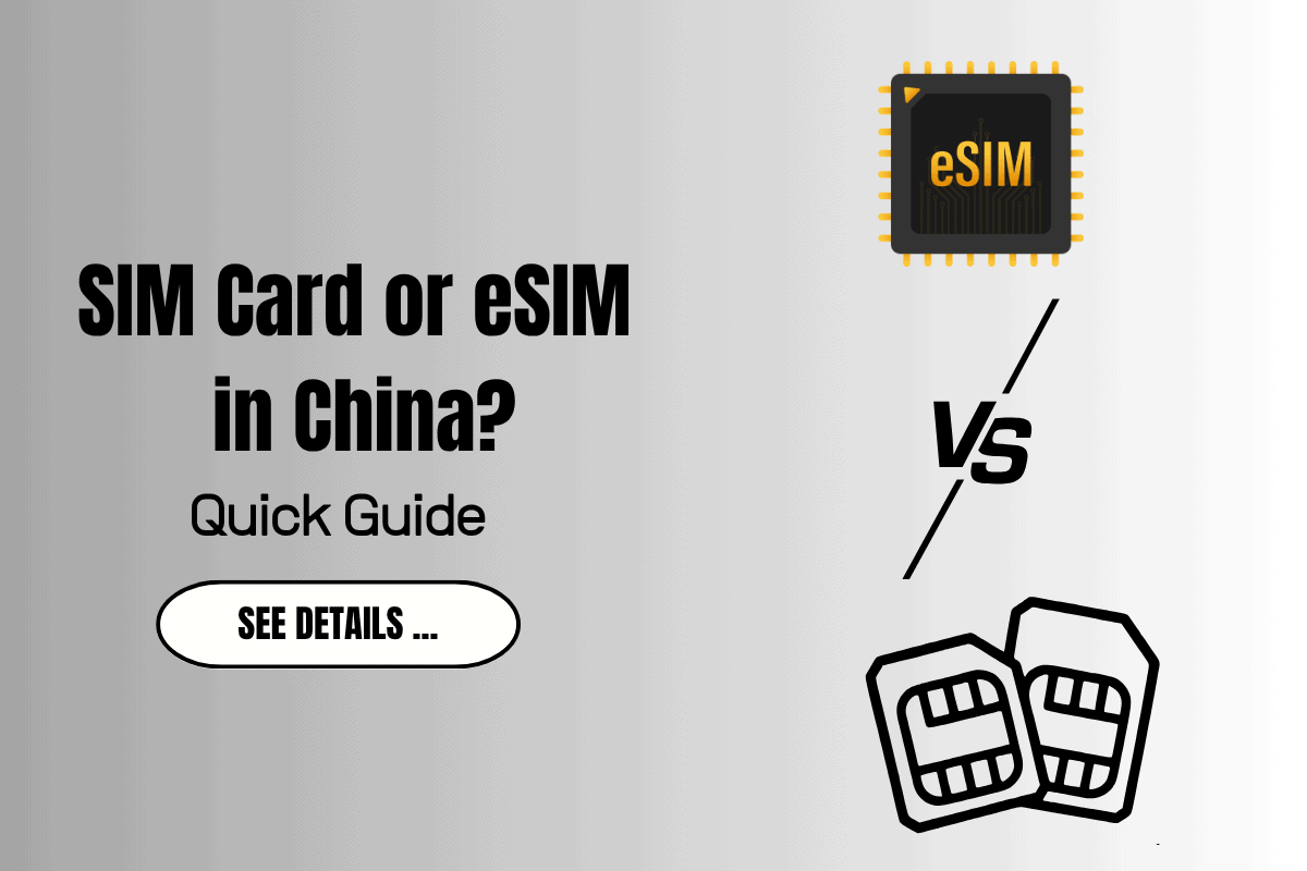 Should You Use a SIM Card or eSIM in China? [Guide for Travelers]